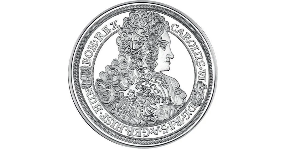 Talerul lui Carol al III-lea, taler, replică, argint, Ungaria, 1715